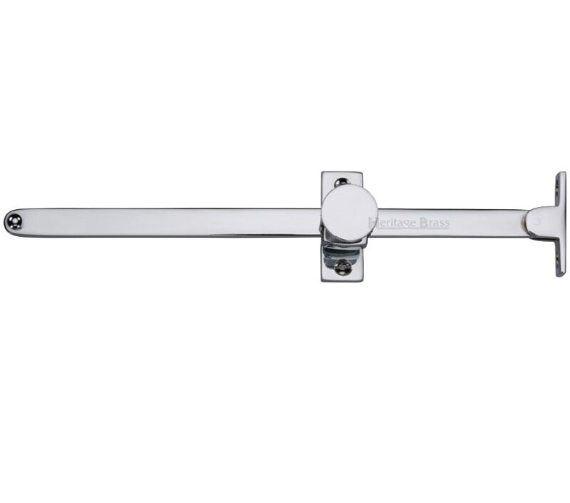 Heritage Brass Sliding Design Casement Stay (10" - 254mm), Polished ...