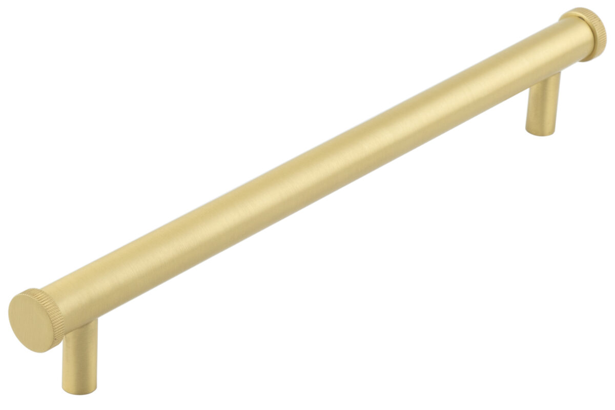 Thaxted SB 224mm Line Knurled End Caps Cabinet handles - Luxury ...